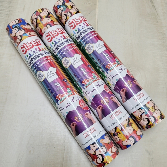 Siser Vinyl | Office | Siser Vinyl Frida Kahlo 3 X Rolls Heat Transfer ...